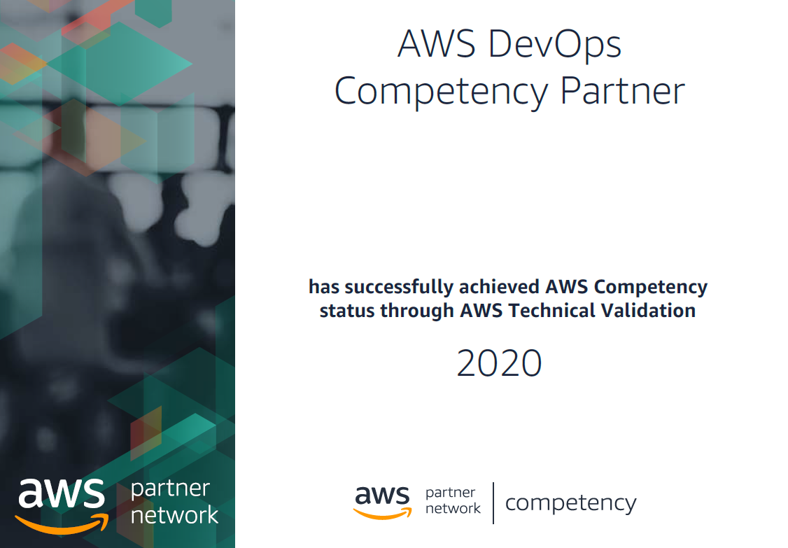 We have gained AWS DevOps Competency! - LCloud